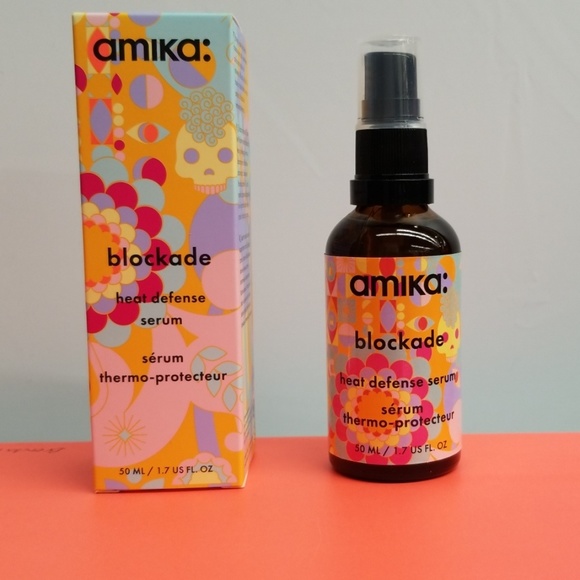 amika | Other | Blockade Heat Defense Serum Bottle Design Updated From ...